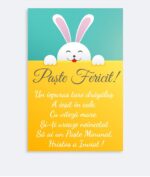 Felicitare personalizata de Paște model 3 - Uniq-gift.ro