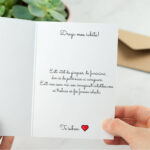 Felicitare personalizată cu text si in interior model flori 1