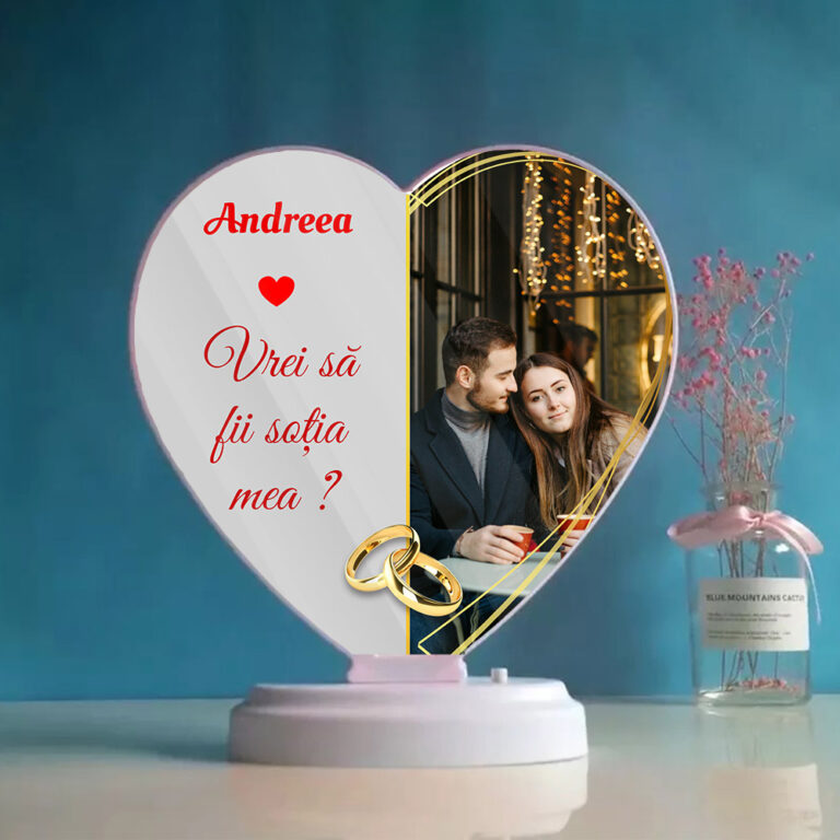 Oglinzi led personalizate cu poze sau mesaje - Uniq-gift.ro